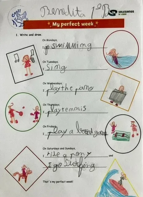 My Perfect Week - Salesianos de Lisboa